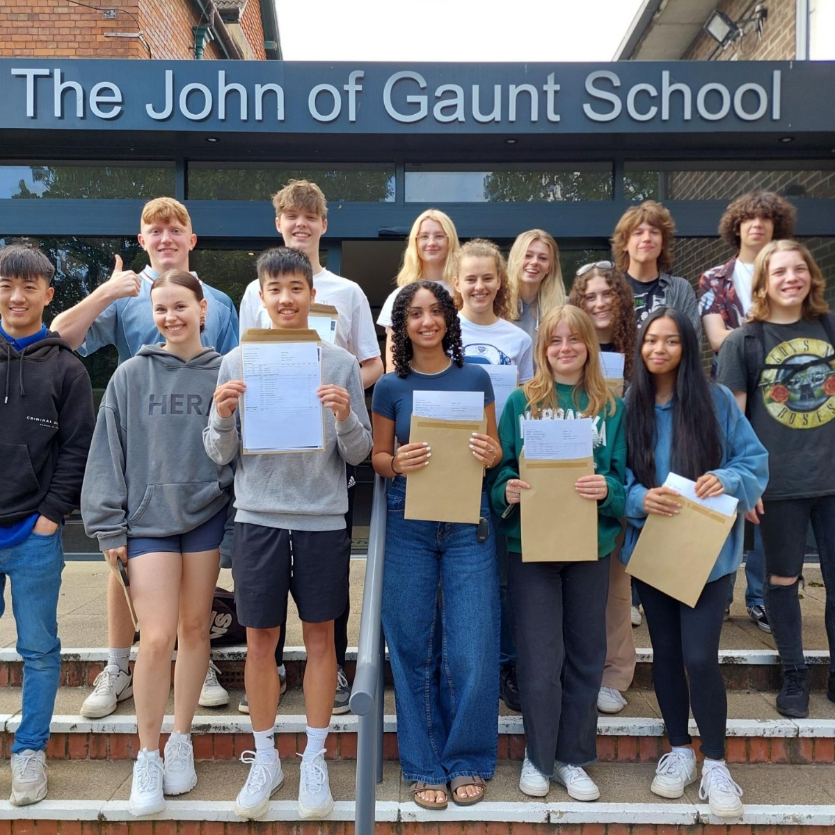 The John Of Gaunt School - A very proud John of Gaunt School